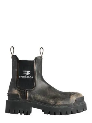 Balenciaga Strike Chelsea Boot - Black