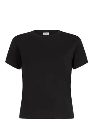 Serena Bute Classic Cotton Short Sleeve T-shirt - Black
