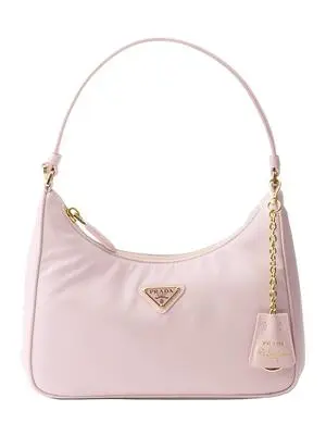 Prada Prada Re-edition 2005 Re-nylon And Saffiano Mini Bag Pink