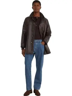 REISS Jimmy Relaxed Straight-leg Jeans - Mid Blue