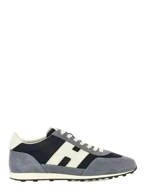 Hogan Hogan Athletic Suede And Leather Sneakers Grey