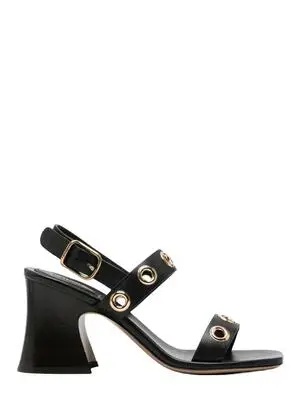 CHLOÉ Chloé Janis Sandals With Gold-Tone Hardware