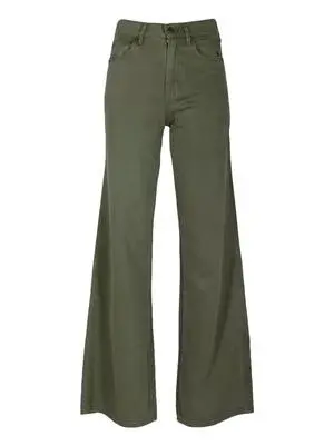 Veronica Beard Kasey Wide-leg Trousers - Green