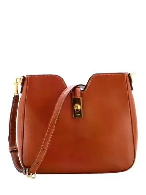 Celine Camille 16 Soft Leather Small Shoulder Bag - Brown