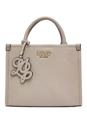 Liu Jo Small Bag With Charm - Neutrals