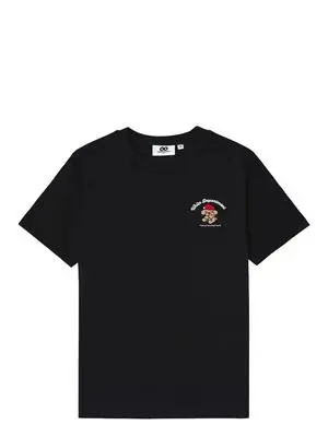 CHOCOOLATE Graphic-print Cotton T-shirt - Black
