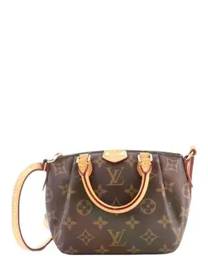 LOUIS VUITTON Monogram Canvas Nano Crossbody Bag - Brown