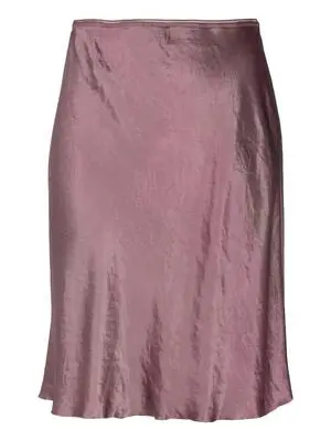 Vince Vince Satin-Effect Mini Slip Skirt Purple