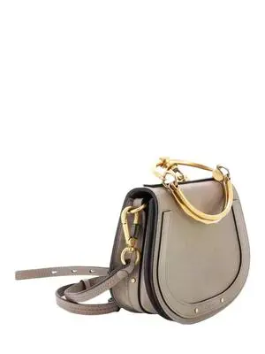 Chloé Nile Leather Small Crossbody Bag - Brown