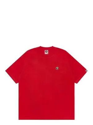 AAPE BY *A BATHING APE Logo-patch T-shirt - Red