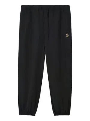 FINGERCROXX Logo-patch Track Pants - Black