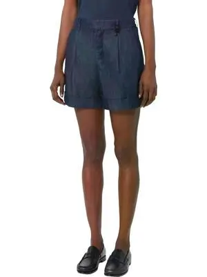 MAX MARA Max Mara Cotton Denim Shorts