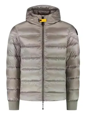 PARAJUMPERS Hooded Padded Jacket - Grey