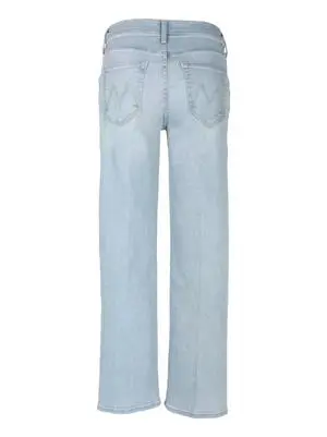 MOTHER The Mid Rise Rambler Zip Ankle Jeans