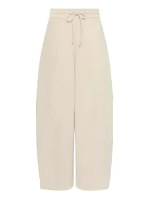 Max Mara Drawstring Wide-leg Trousers - Neutrals