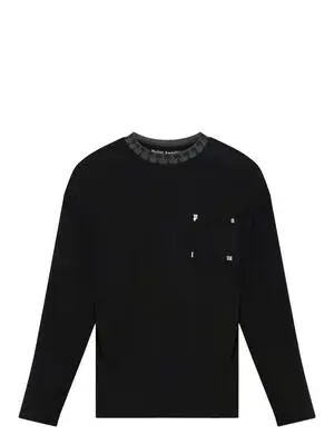 Palm Angels Palm Rib Regular Tee L/s - Black