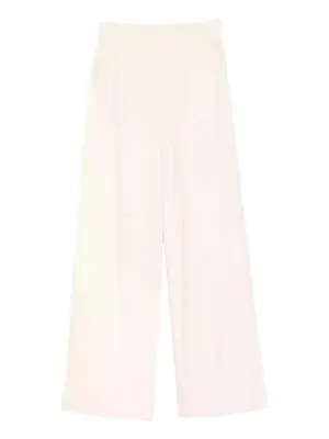 SEMICOUTURE Wide-leg Tailored Trousers - Neutrals