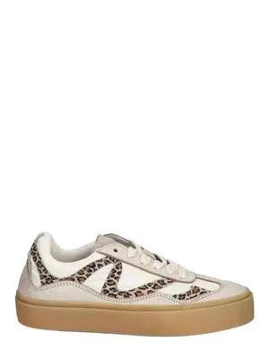 INUIKII Inuikii Leopard-Print Paneled Sneakers