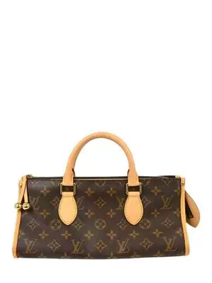 LOUIS VUITTON 2008 Popincourt Monogram Tote Bag - Brown