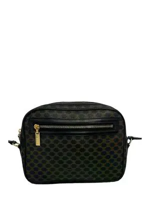 CELINE 20th Century Macadam Coated Canvas Crossbody Bag