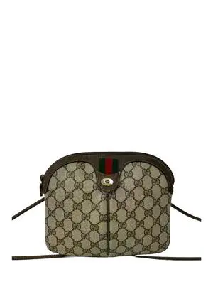 Gucci 20th Century Gg Supreme Web Crossbody Bag - Neutrals