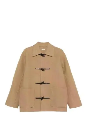 LAMRONS Toggle-fastening Coat - Neutrals