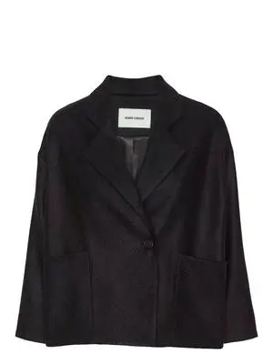 Henrik Vibskov Shady Notched-lapel Jacket - Black