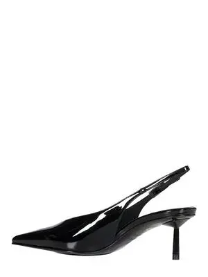 LE SILLA Le Silla Embellished Buckle Slingback Pumps Black