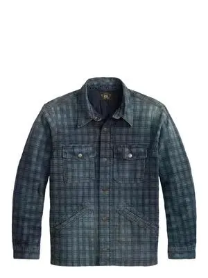 Ralph Lauren Cotton Checked Jacket - Blue