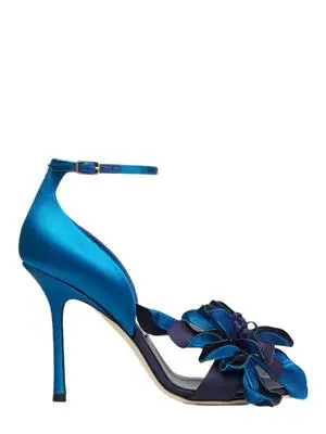 JIMMY CHOO Coko 100 Sandals - Blue
