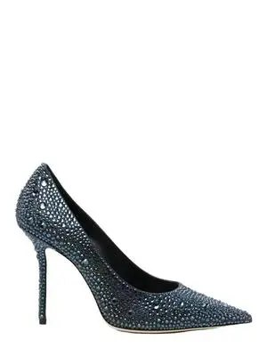 JIMMY CHOO Embellished Stiletto Pumps - Blue
