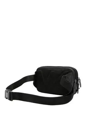 Michael Kors Logo Plaque Belt Bag - Black