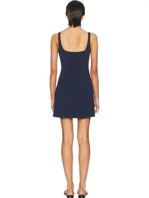SKIMS Cotton Jersey Mini Dress - Navy