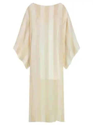 Bondi Born Capri Kimono-sleeve Maxi Dress - Neutrals