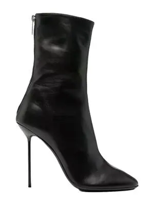 Paris Texas Lidia Stiletto-heel Ankle Boots - Black