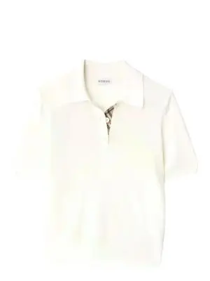 Burberry Polo Top - Neutrals