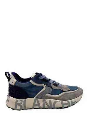 VOILE BLANCHE Clubo1 Logo-print Sneakers - Blue