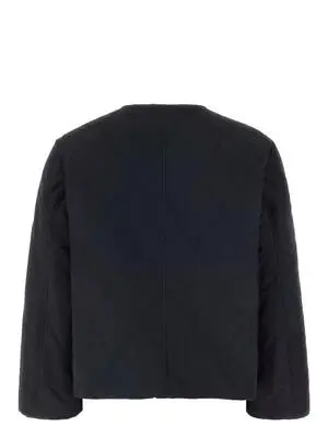 JIL SANDER Quilted Zip-up Jacket - Black