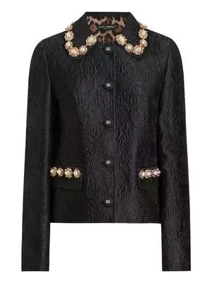 Dolce & Gabbana Dna Jacquard Jacket - Black