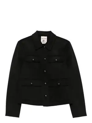 SEMICOUTURE Wool Jacket - Black