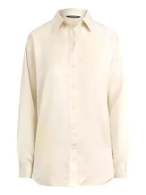 Ralph Lauren Satin Finish Shirt - Neutrals