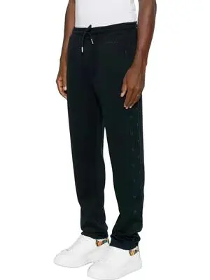 Karl Lagerfeld Logo-embroidered Drawstring Track Pants - Blue