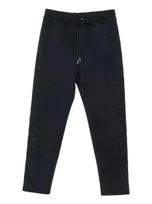 Karl Lagerfeld Logo-embroidered Drawstring Track Pants - Blue