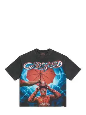 GODSPEED Graphic-print T-shirt - Black