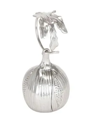 Cult Gaia Fico Pomegranate Wristlet Bag - Antique Silver