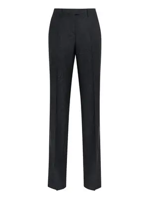 Etro Wool Paisley Trousers - Black