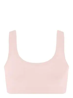 Hanro Touch Feeling Padded Crop Top - Nude