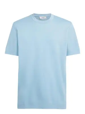 Eton Cotton T-shirt - Blue