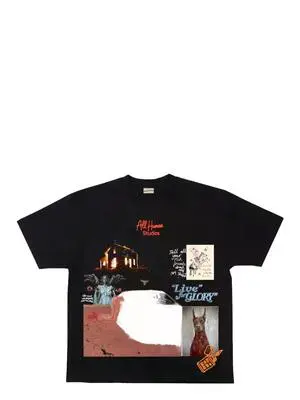 ALL HUMAN Graphic-print T-shirt - Black