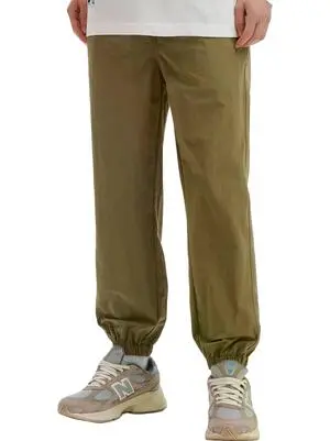 FINGERCROXX Logo-patch Drawstring-waist Track Pants - Green